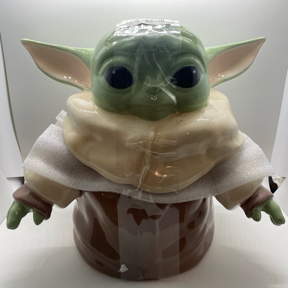 Kitchen | Star Wars Collectible Mandalorian Baby Yoda Grogu Cookie Jar | Poshmark